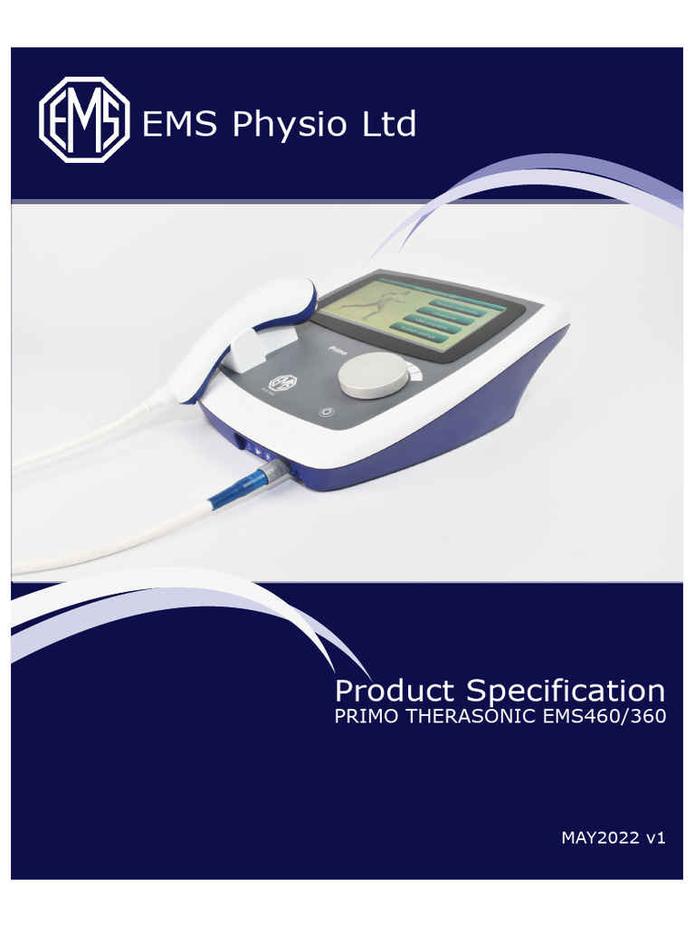 EMS 460 360 Specification Brochure | PDF | Ultrasound | Clinical Medicine