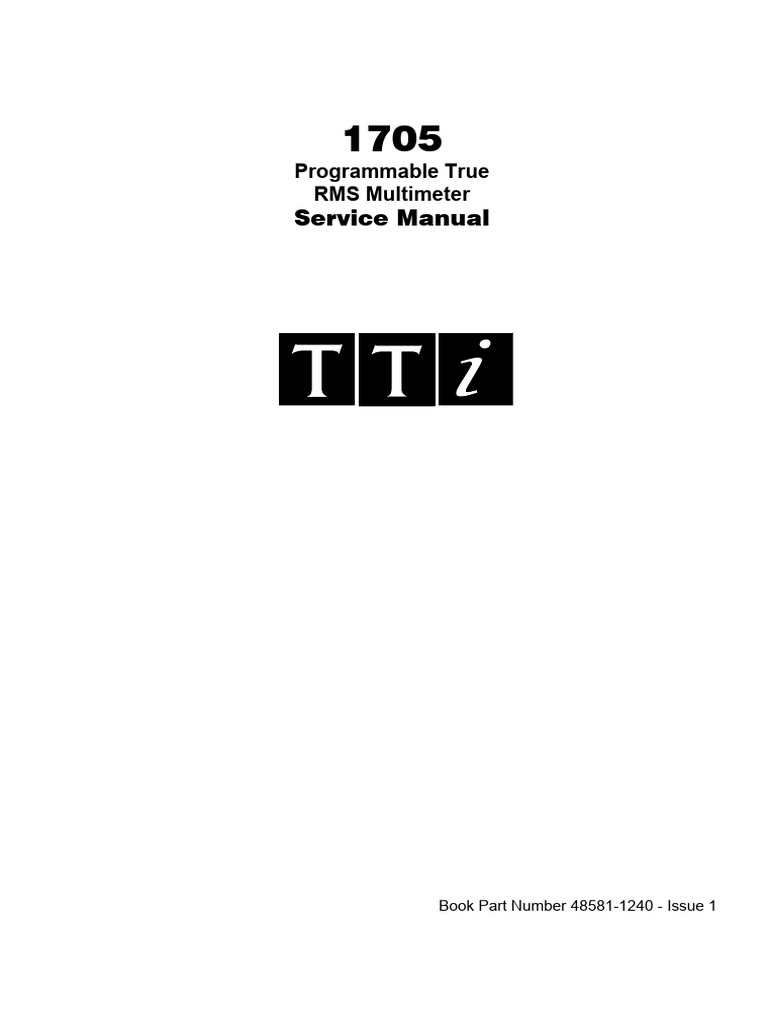 1705 Service Manual Pdf Rechargeable Battery Alternating Current