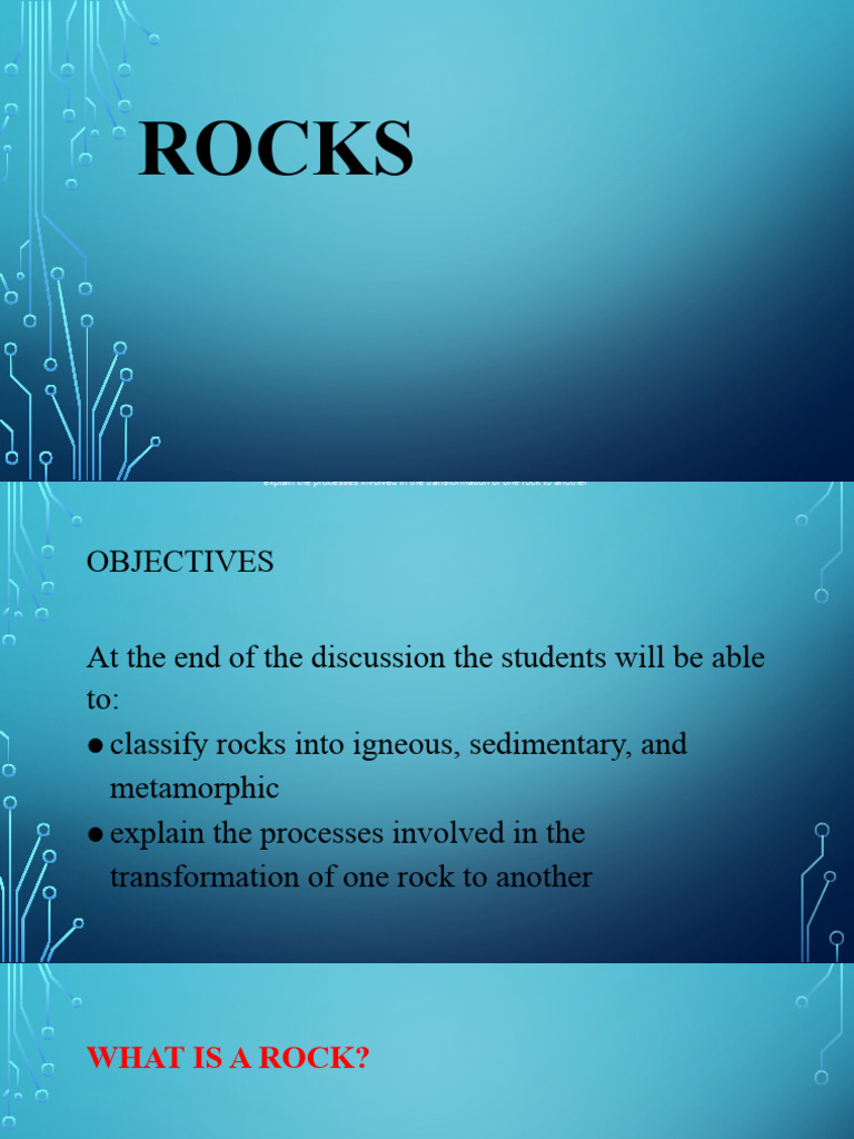 ELS 4 ROCKS | Download Free PDF | Rock (Geology) | Igneous Rock