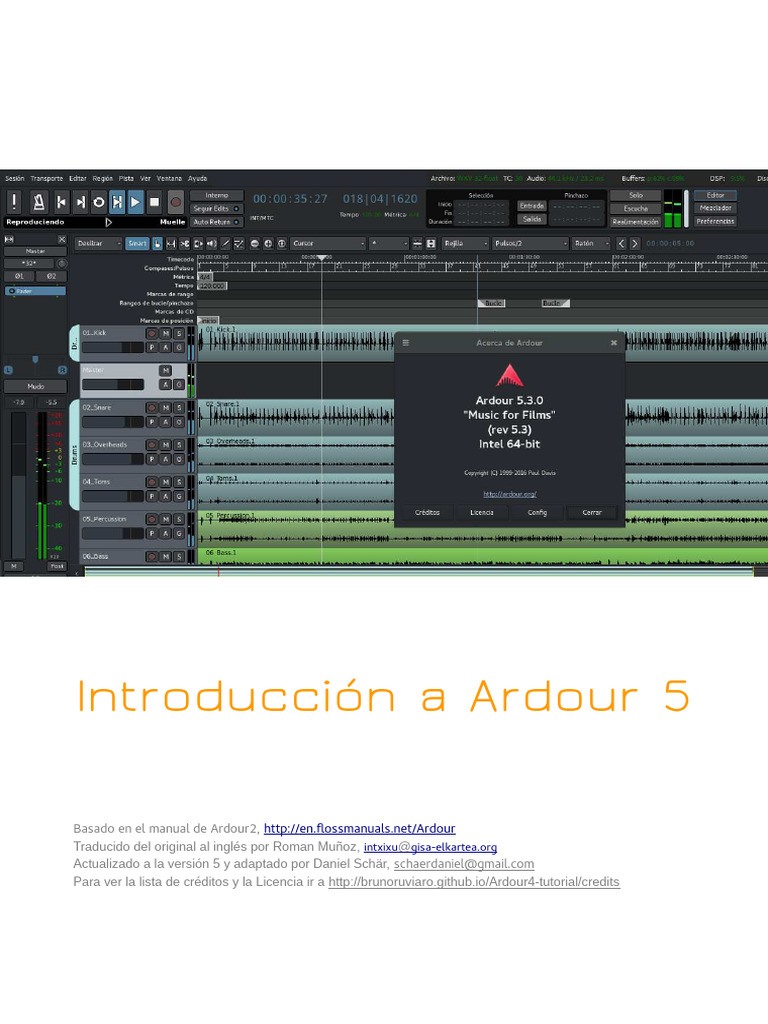 Introduccion A Ardour 5 | PDF