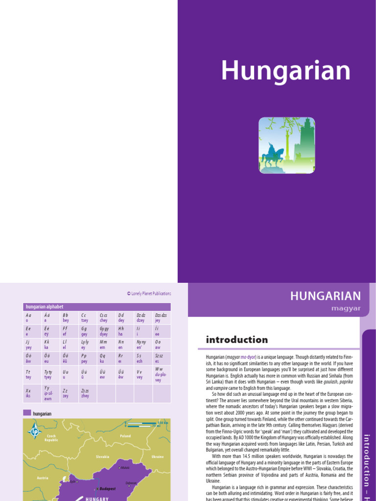Lonely Planet Phrasebook - Hungarian | PDF | Hungary | English Language