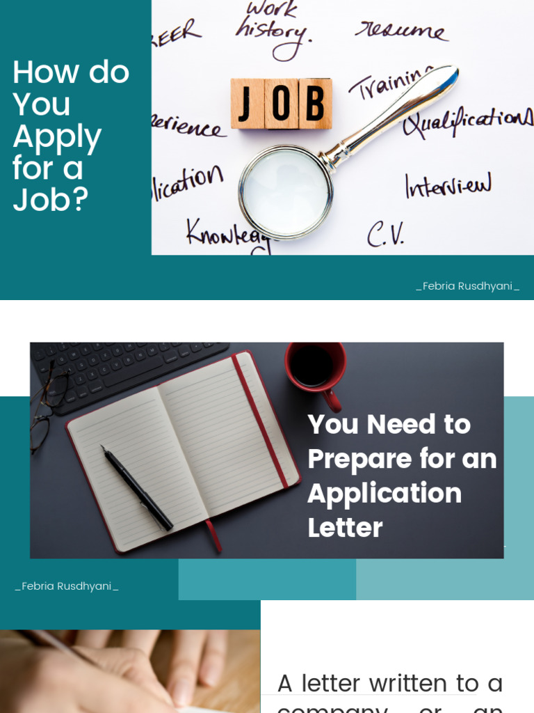 How to Write an Application Letter | PDF | Writing | Written Communication