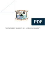 KCA University Graduation Guide 2024 | PDF | Home & Garden | Technology ...