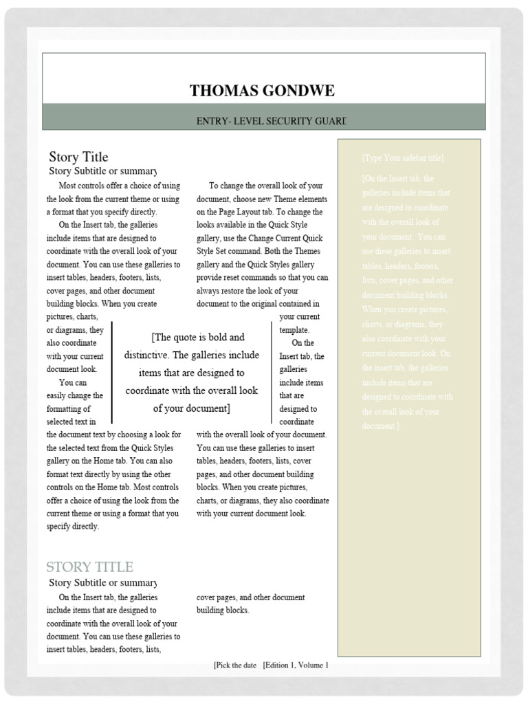 Document Formatting Tips | PDF | Page Layout | Computing