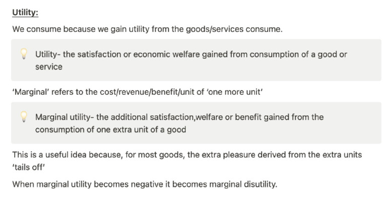 Economics - Utility | PDF