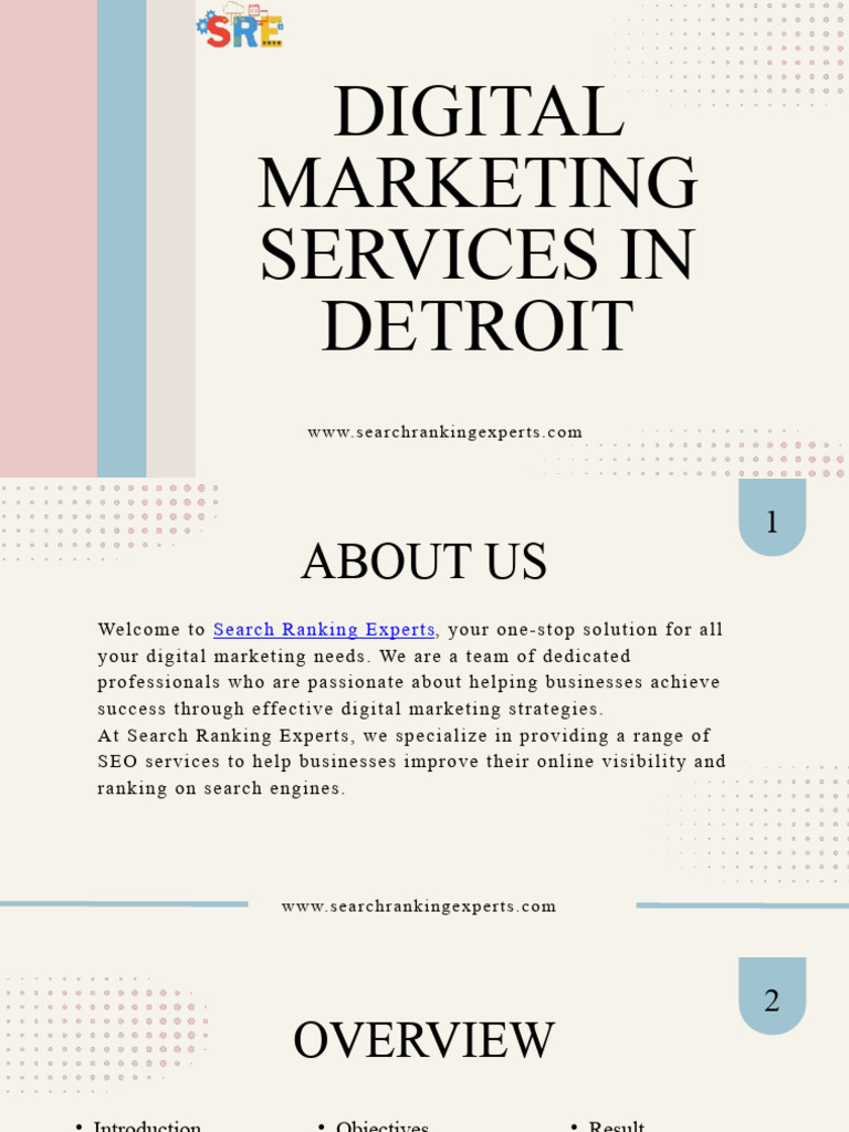 Digital Marketing Services in Detroit | PDF | Search Engine ...