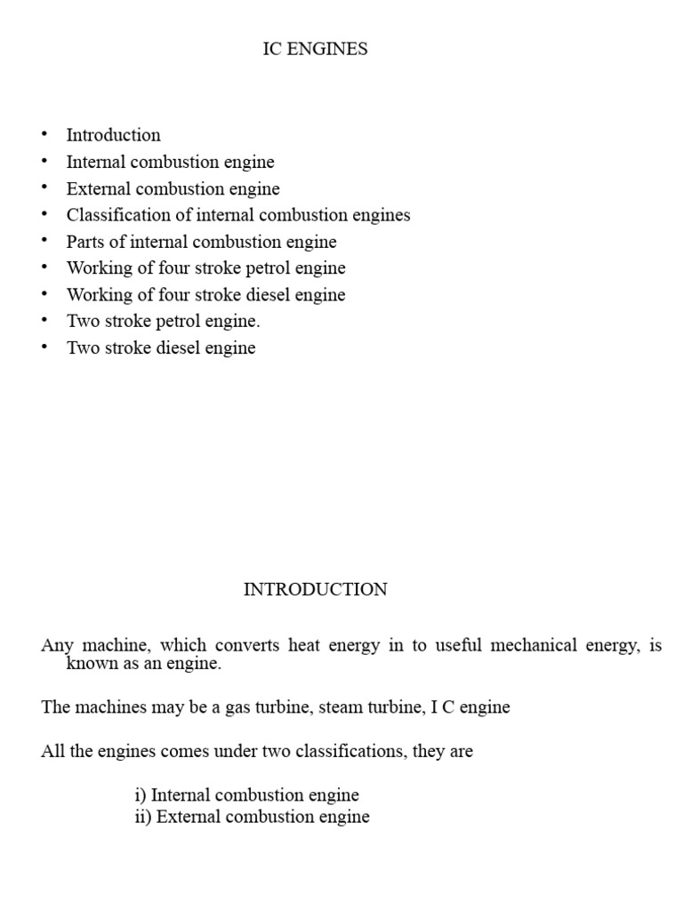 Module-2 (IC Engine) | Download Free PDF | Internal Combustion Engine ...