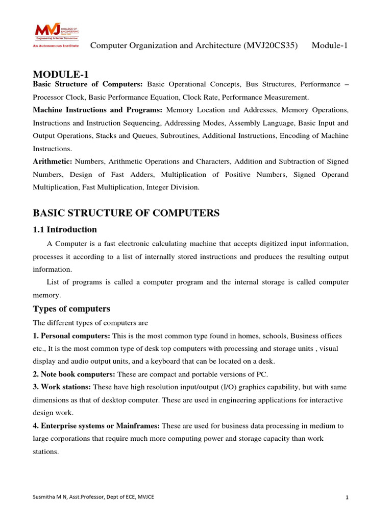 Computer Architecture Basics Guide | PDF | Computer Data Storage | Central Processing Unit