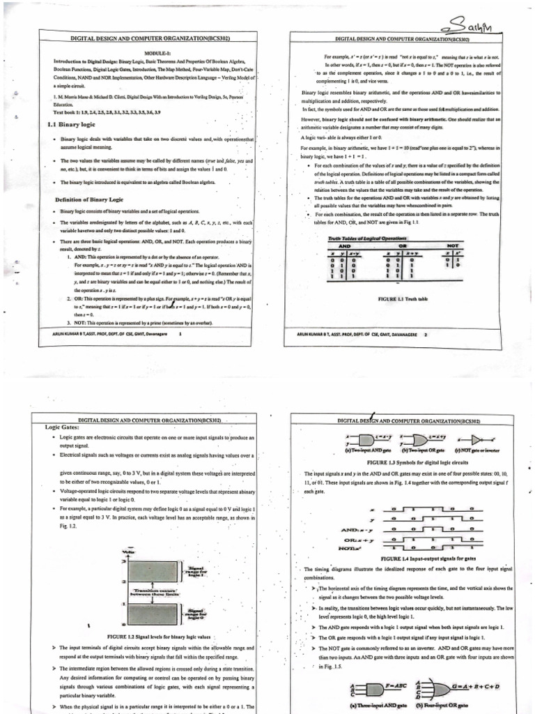 DDCO III Sem Mod 1 - 4 @vtunetwork | PDF