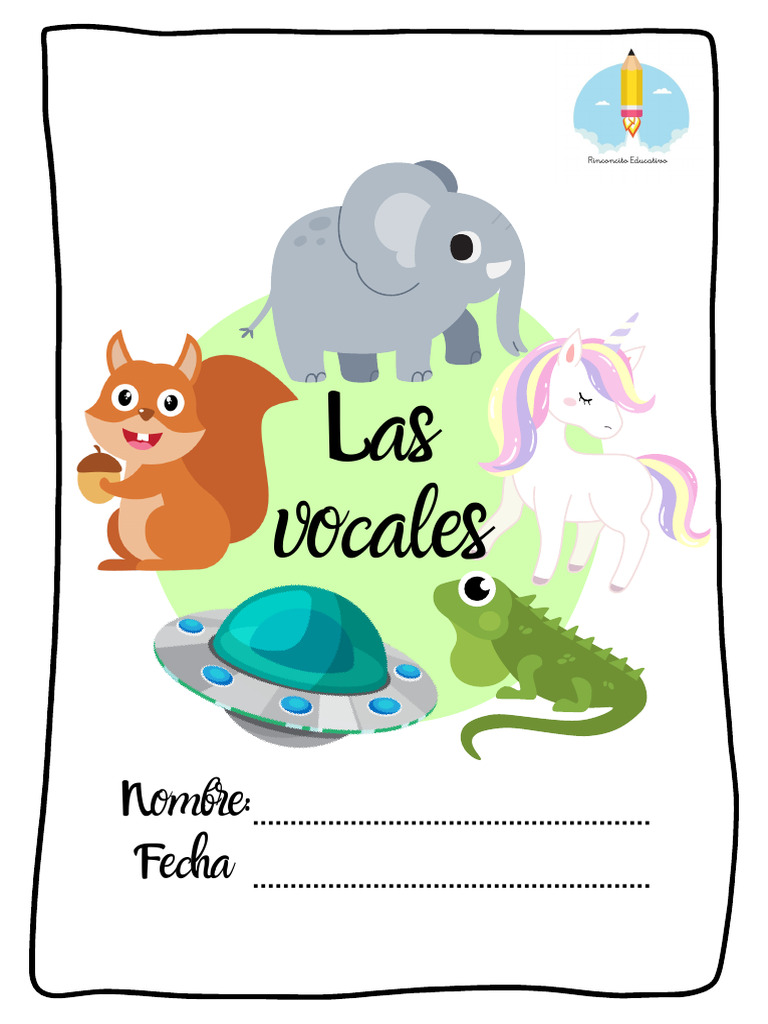 LAS VOCALES GUIA DE APRENDIZAJE | PDF