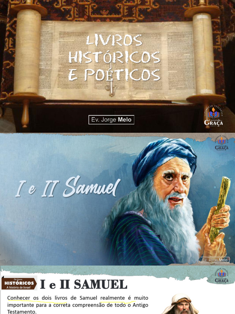 Livros Poeticos Aula 02 | PDF | Livros de Samuel | Samuel