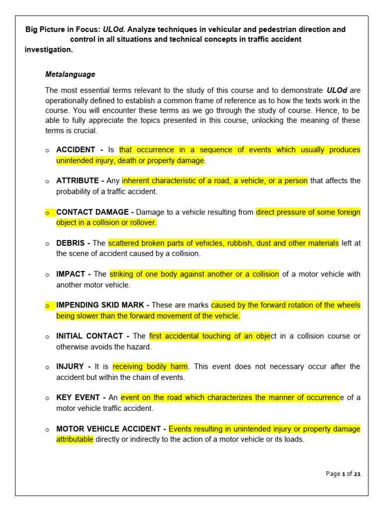 TRAFFIC SUPERVISION | PDF | Traffic Collision | Traffic