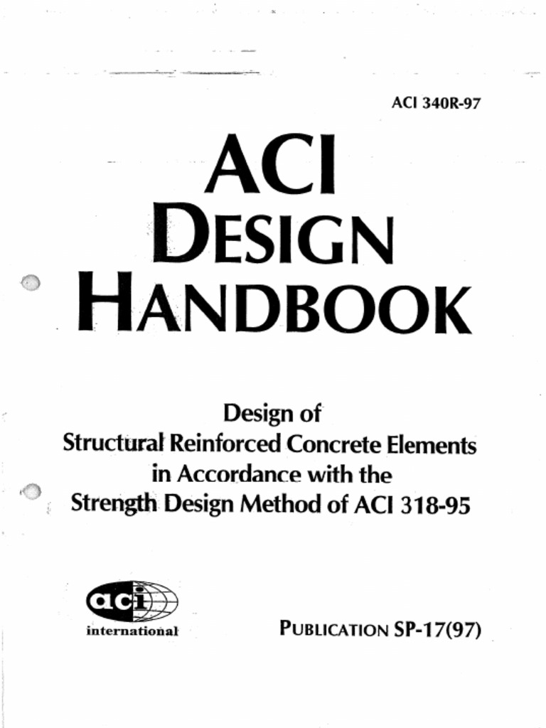 ACI SP-17-1997 - ACI Design Handbook | PDF