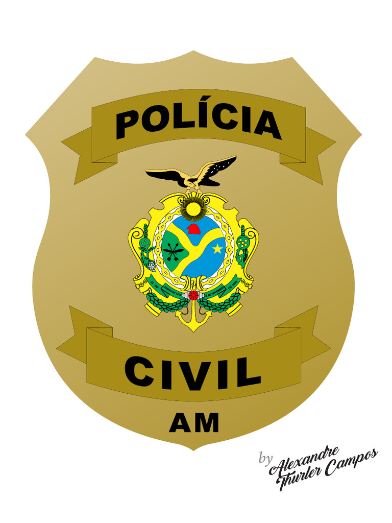 Logo Policia Civil Dourado FHD | PDF
