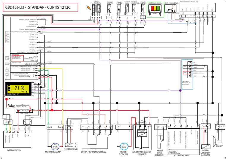 Diagrama CBD15 Li3 Standar 1 Hoja | PDF | Bienes manufacturados