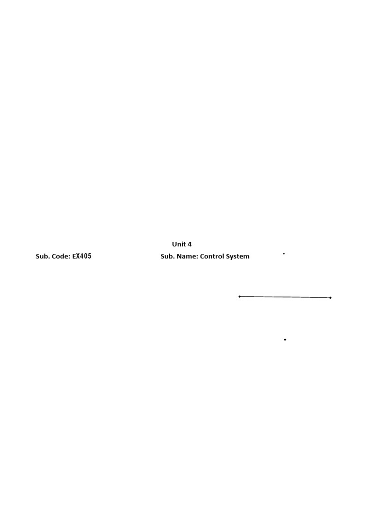 Unit 3 - Control System - WWW - Rgpvnotes.in | PDF