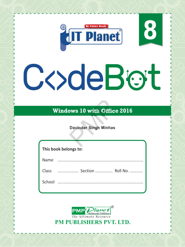 CodeBot Book 8 | PDF