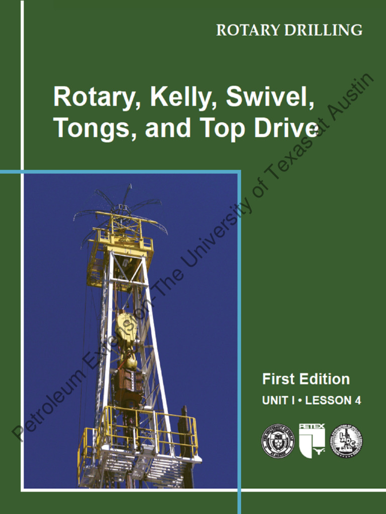 Rotary Drilling Rig Components Guide | PDF | Gallon | Pascal (Unit)