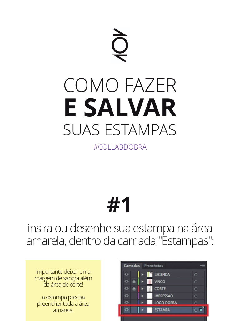 Guia de Estampas para Colaboradores | PDF