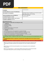 Performing Arts Risk Assessment Guide | PDF | Risk | Safety