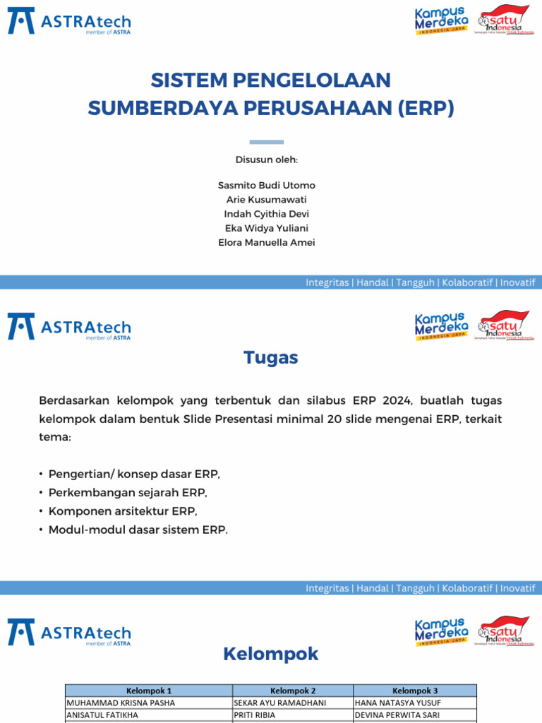 M0 - ERP - 20242 - Tugas | PDF