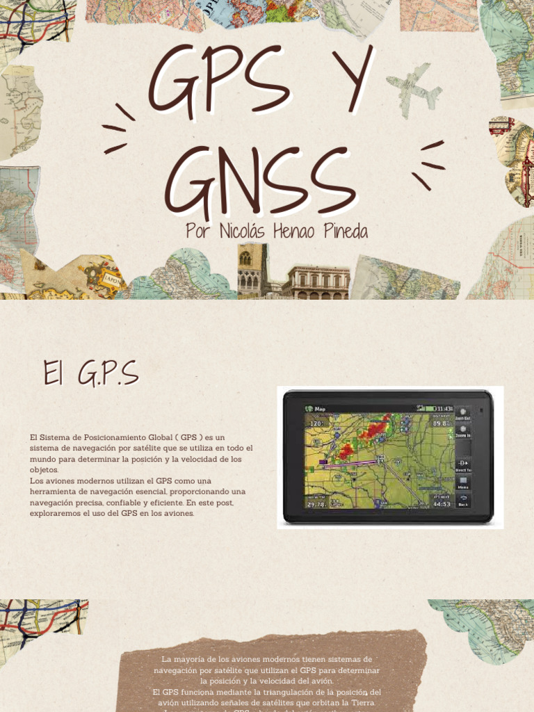 Uso del GPS en la Navegación Aérea | PDF | Sistema de Posicionamiento ...