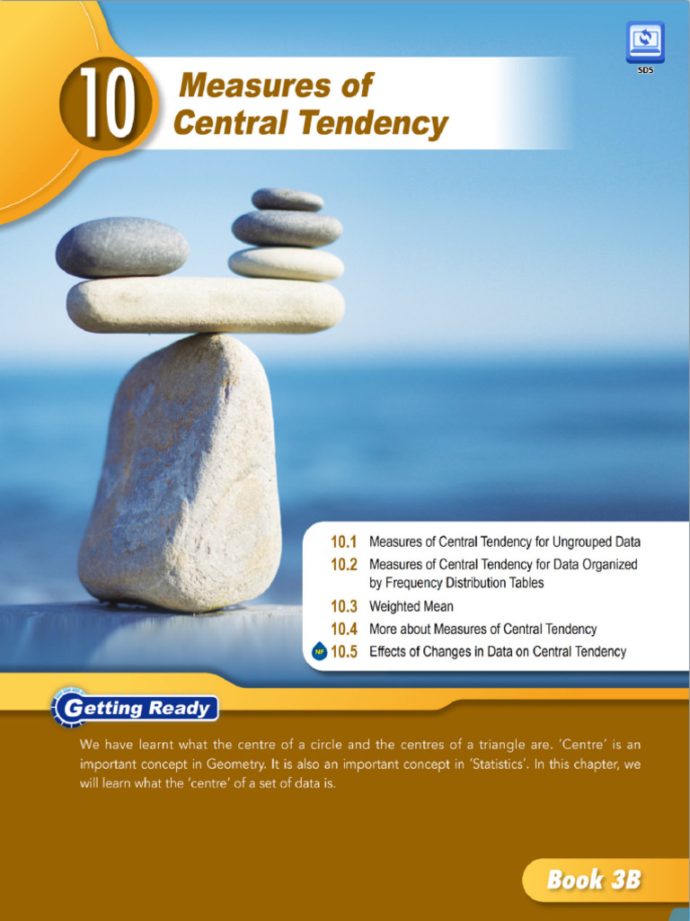 Chapter 10. Measures of Central Tendency 1 | PDF