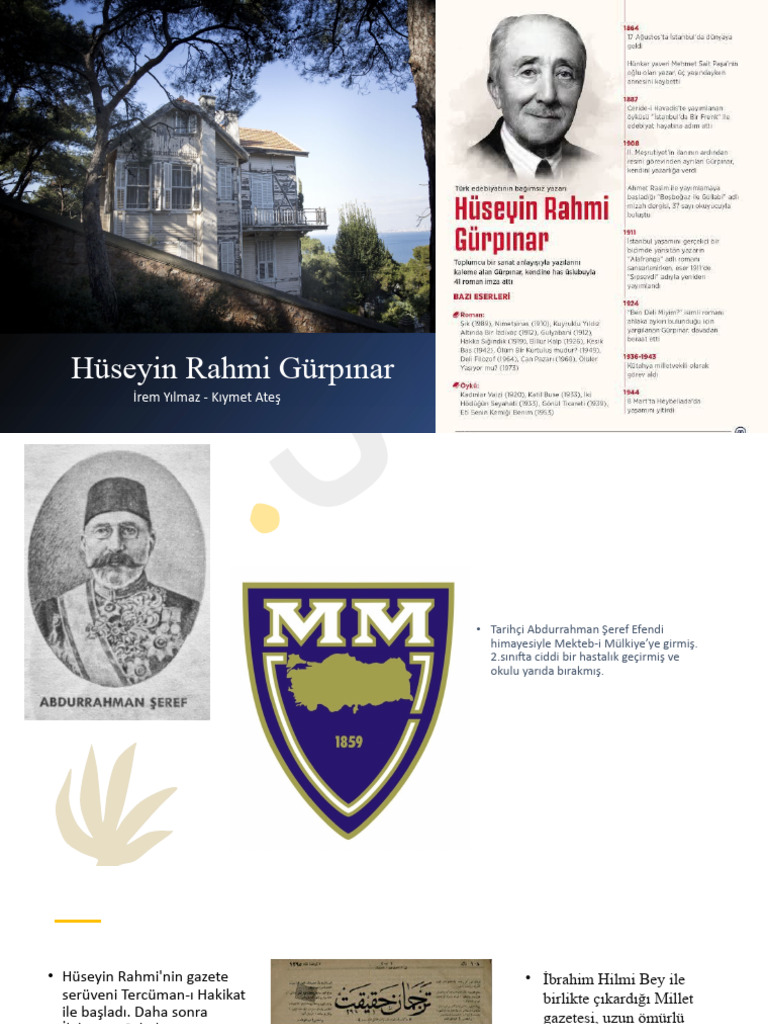 Hüseyin Rahmi Gürpınar | PDF