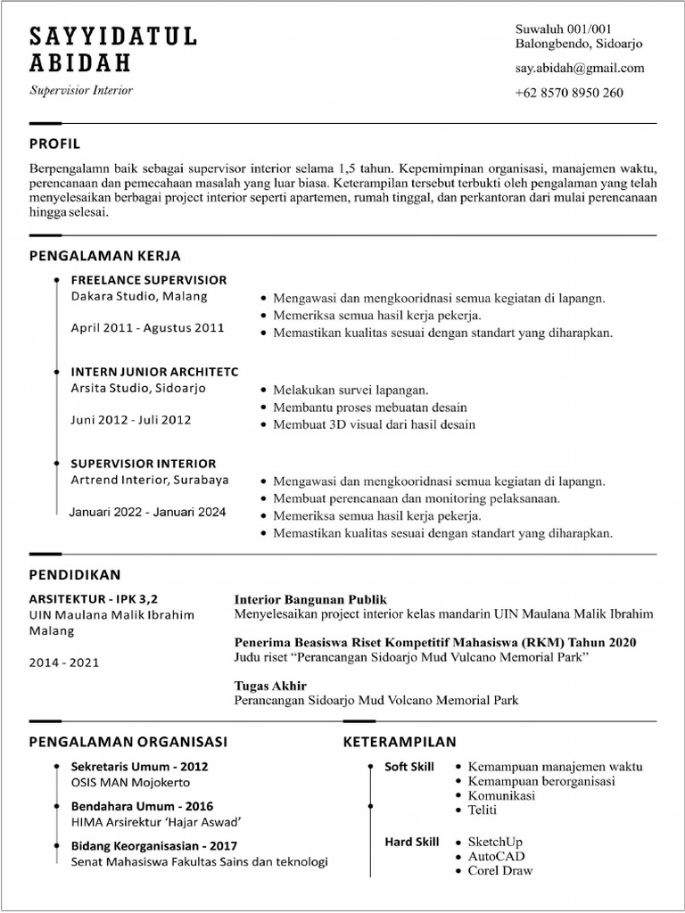 Resume 2024 | PDF