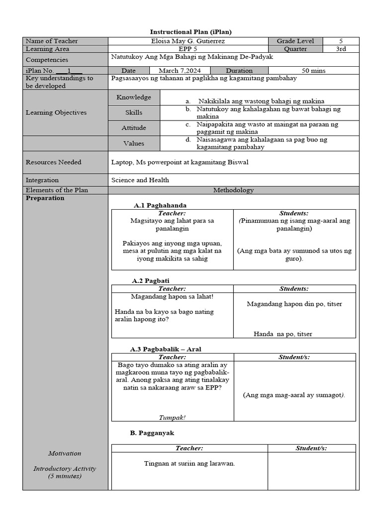 LP EPP5 Makina | PDF