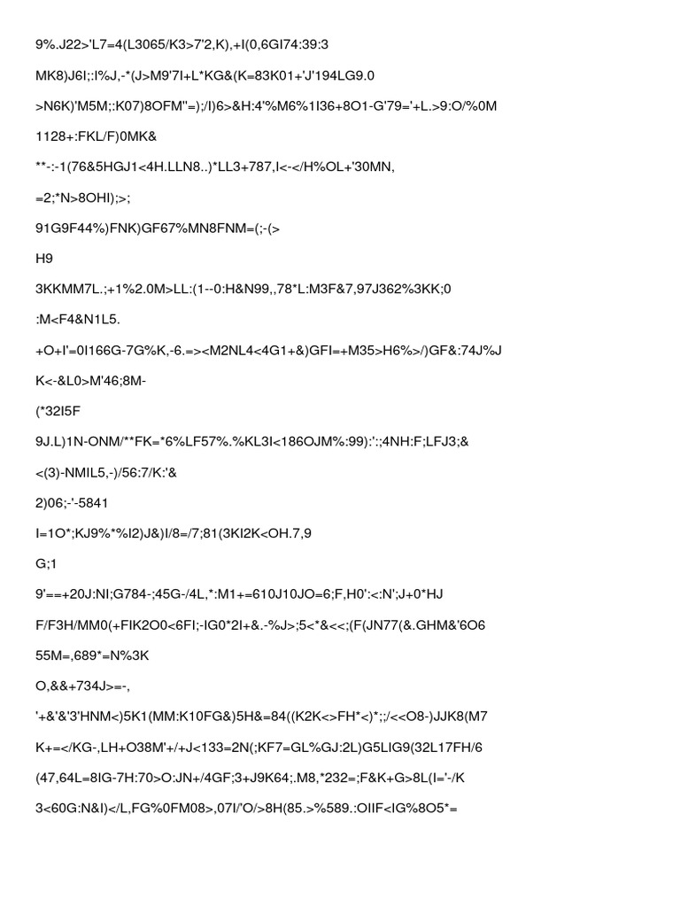 RFKF Cheat Sheet 9 | PDF