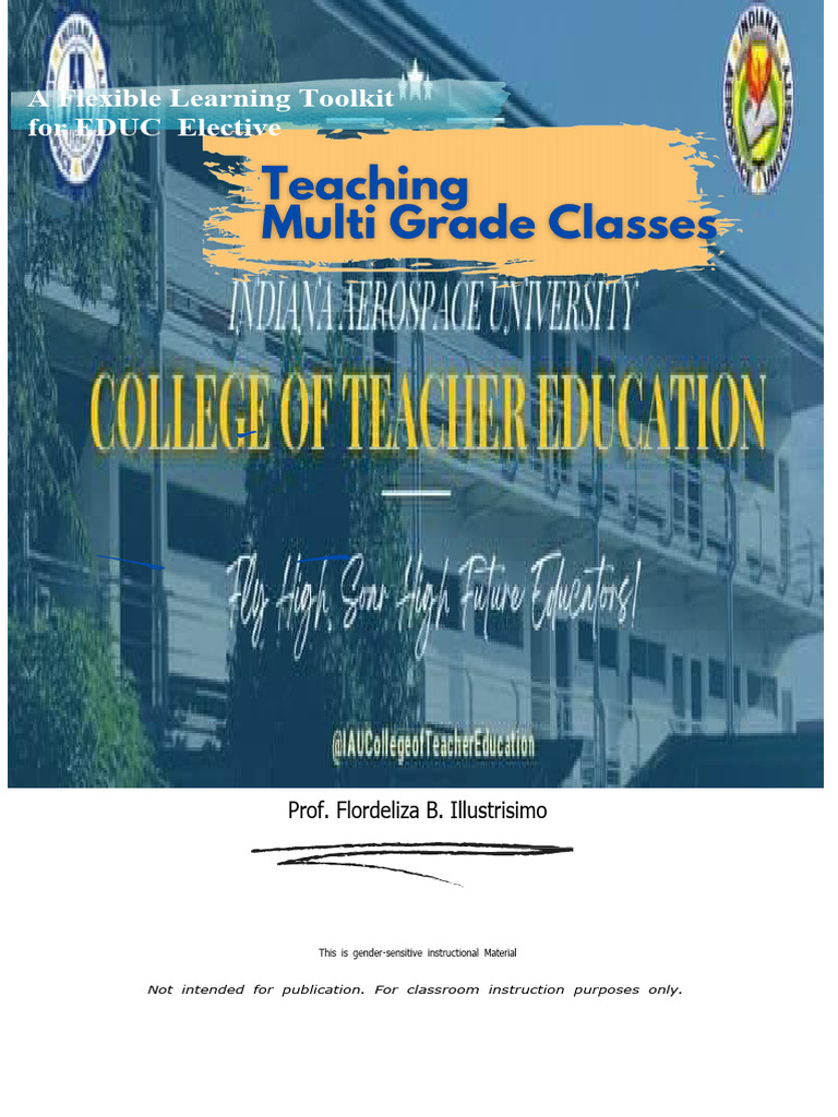 Teaching Multigrade Classes MC | PDF