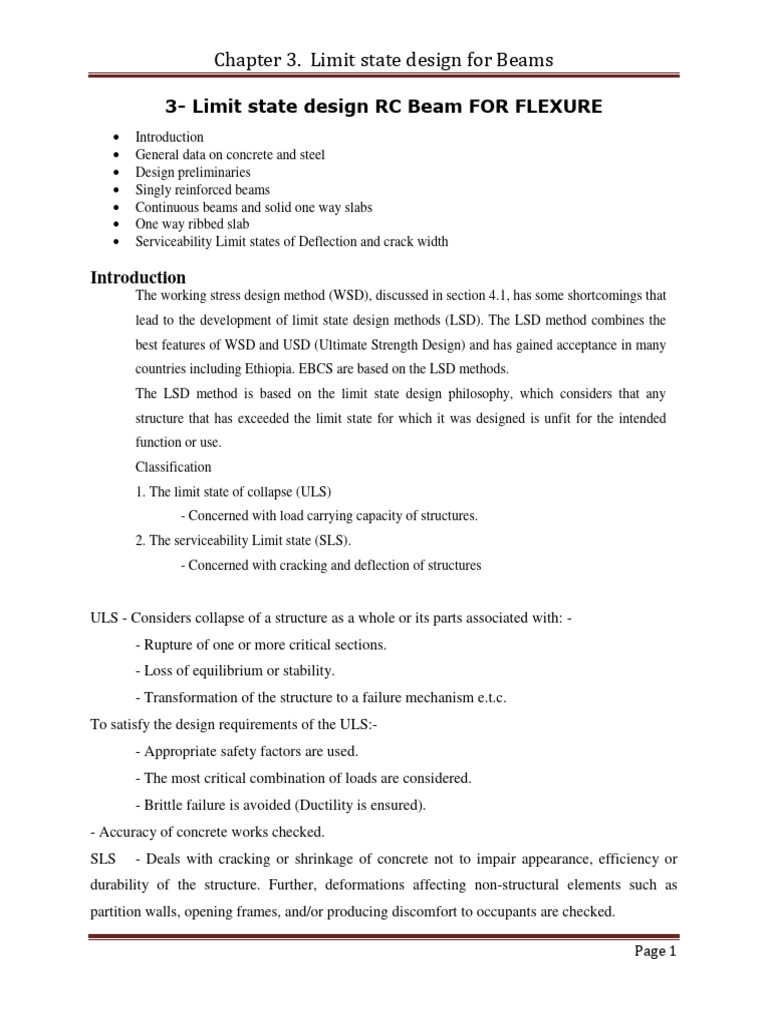 Limit State Design Method.3 | PDF | Strength Of Materials | Fracture