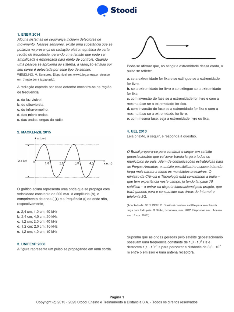 Lista Ex Ondulatoria | PDF