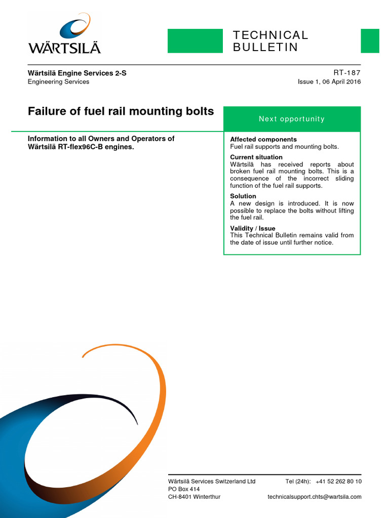 Fuel Rail Bolt Replacement Guide | PDF | Screw | Mechanical Engineering