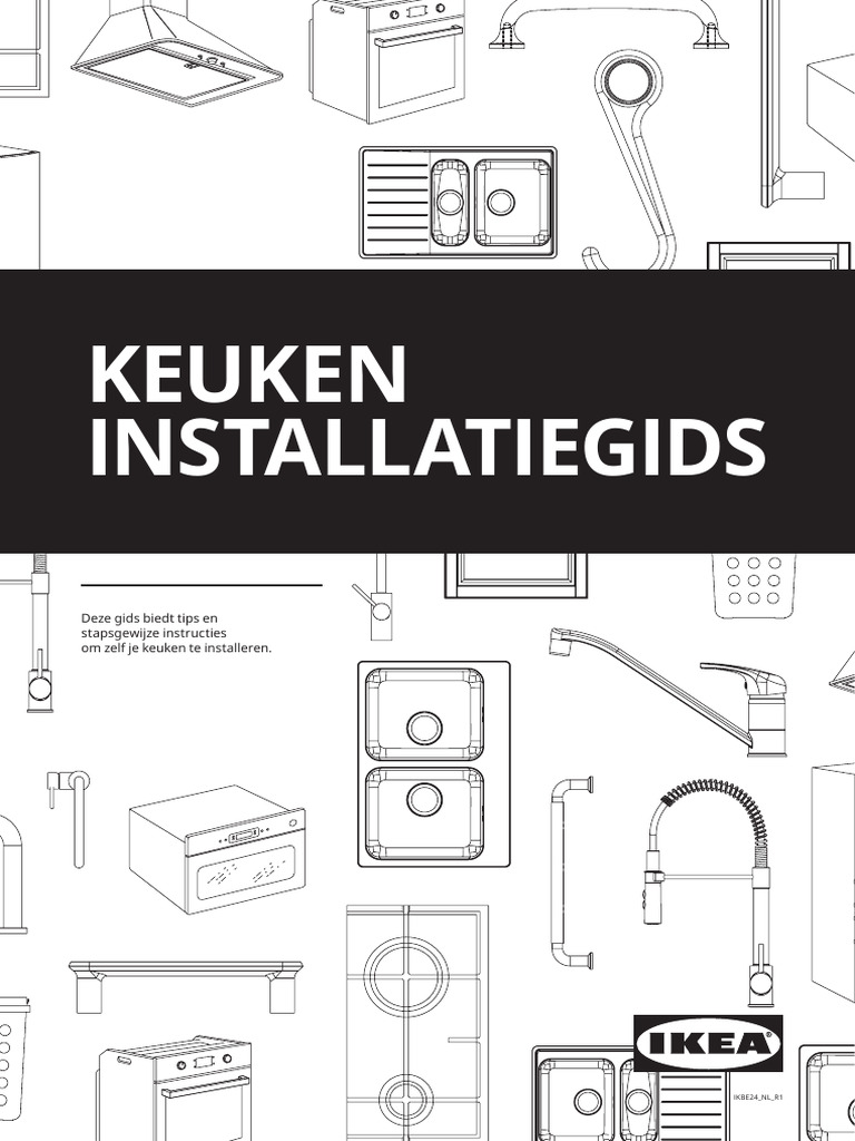 Ikbe24 A4 Kitchen Installation Guide r1 NL S | PDF