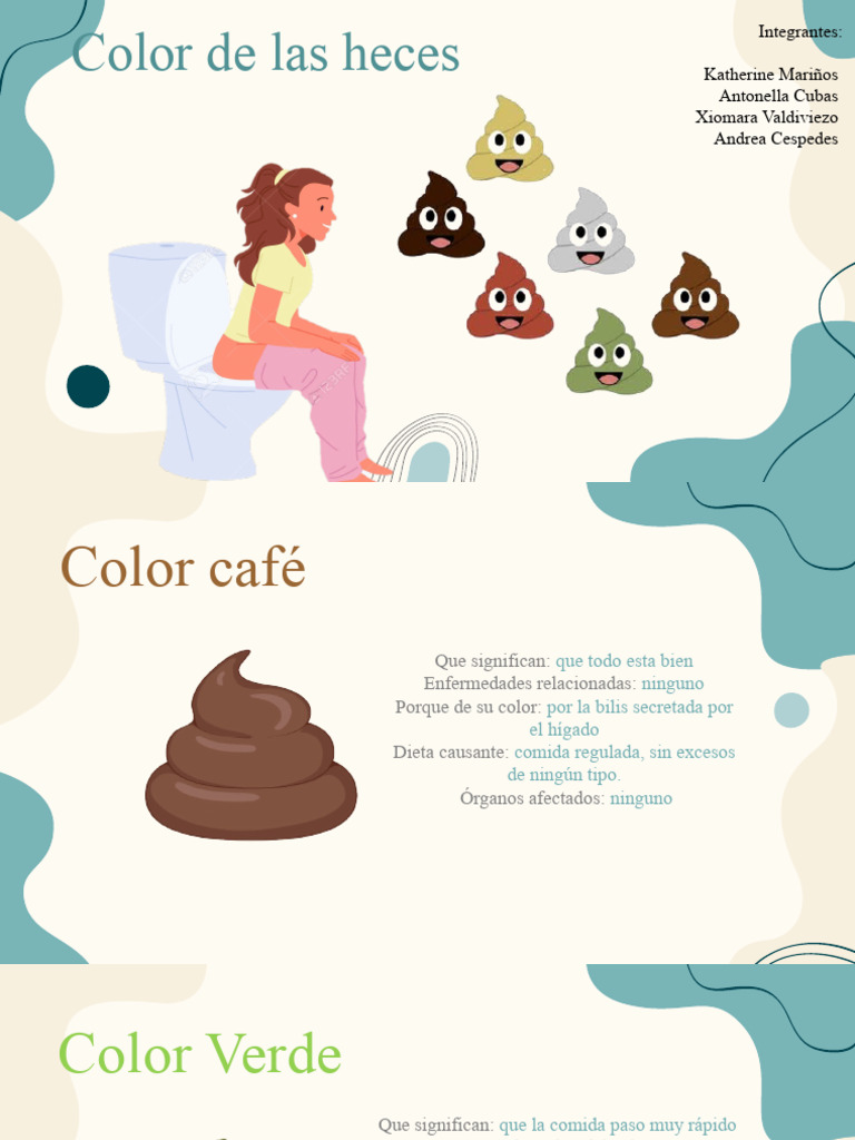 Color de Las Heces | PDF | Heces | Bilis