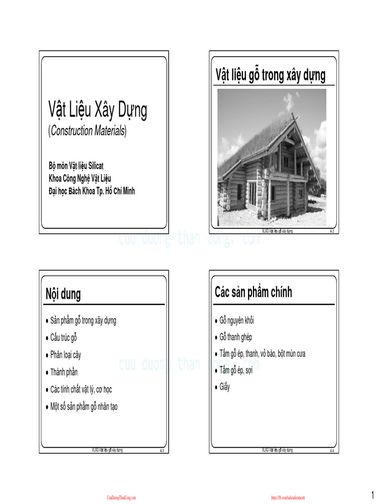 Vat Lieu Go | PDF