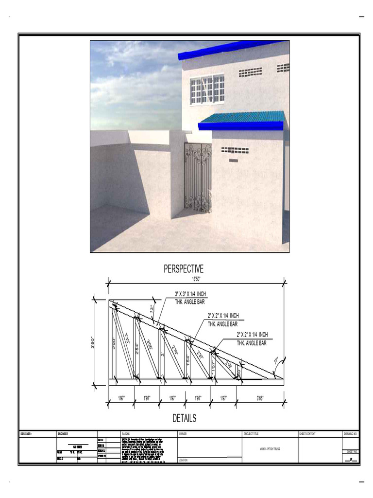 Trusses A1 | PDF