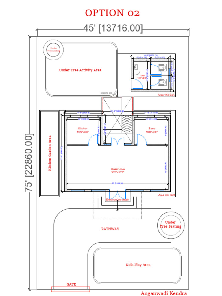 Anganwadi Centre Layout Plan | PDF | Queensland Heritage Register ...