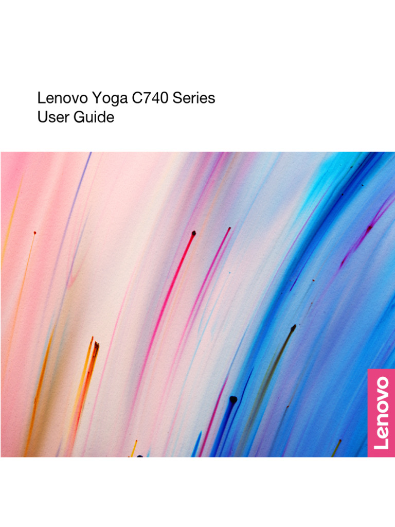 Lenovo Yoga C740 Series User Guide | PDF | Usb | Computer Keyboard