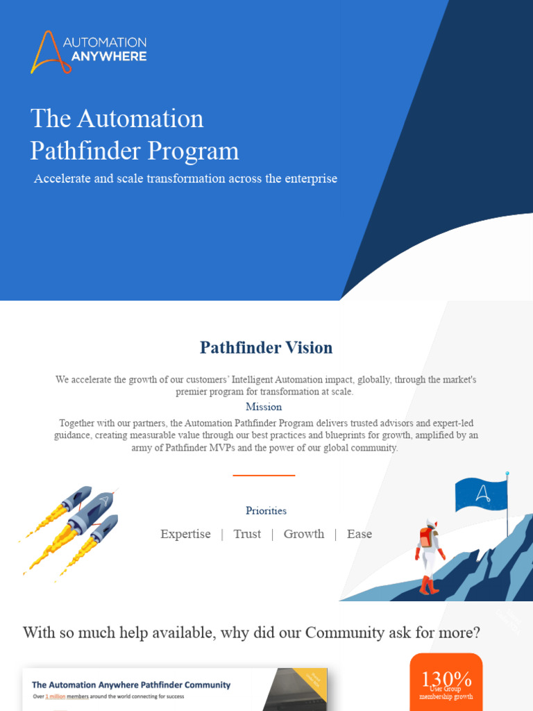 AAI Pathfinder Overview Deck | PDF | Automation