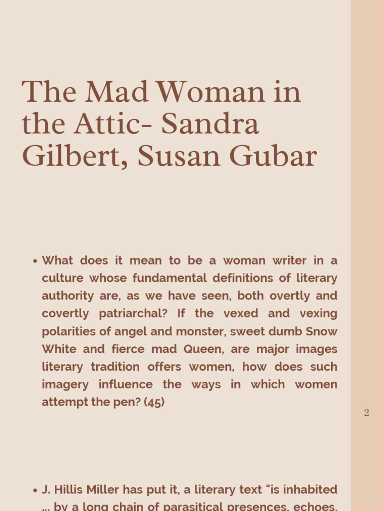 Gilbert and Gubar | Download Free PDF | Oedipus Complex | Psychology