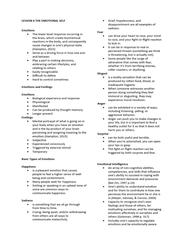 uself- finals | PDF | Emotions | Morality