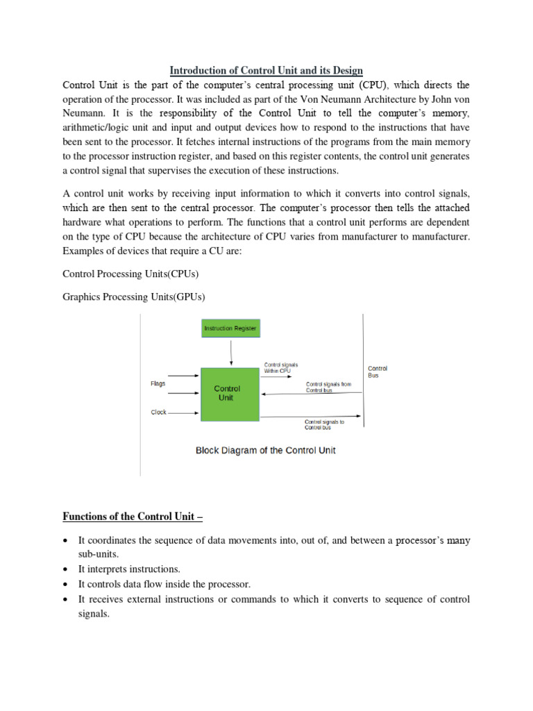 Coa 4 | Download Free PDF | Central Processing Unit | Computing