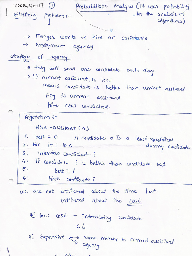 Probabilistic Analysis | PDF Probabilistic Analysis | PDF