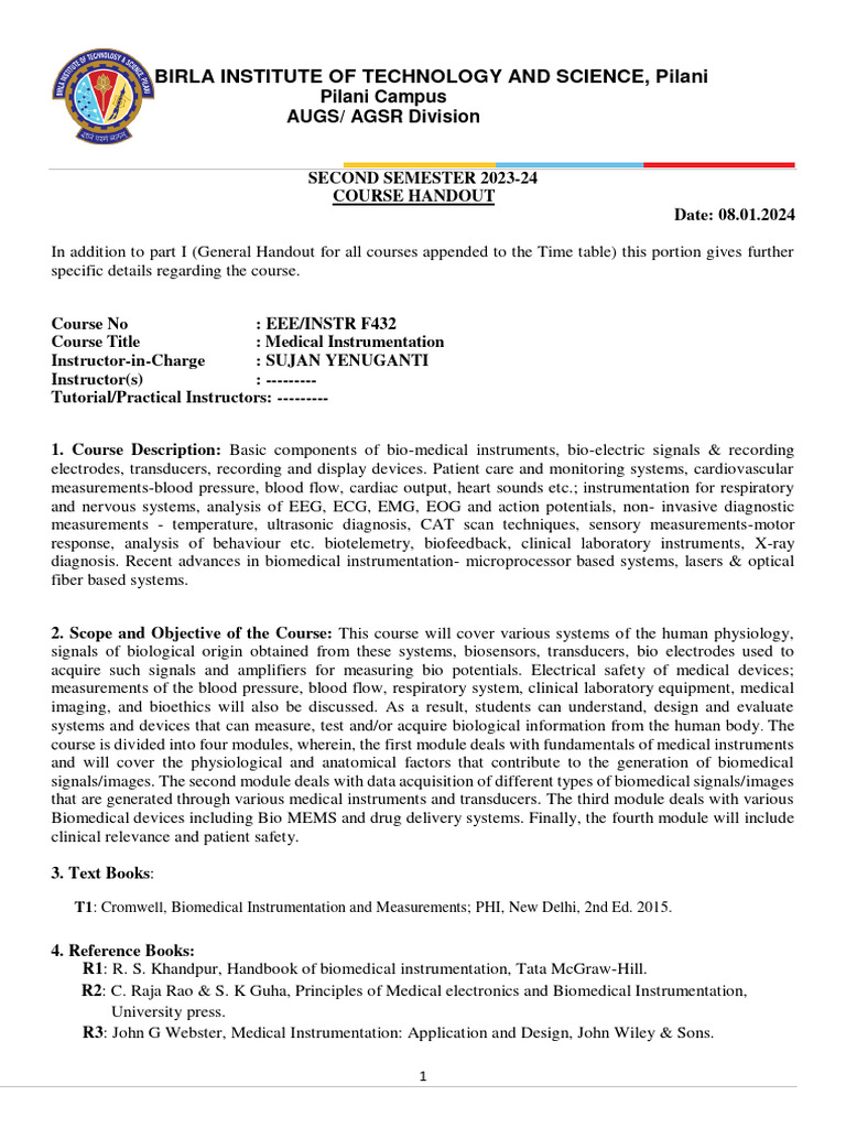 Medical Instru | Download Free PDF | Electroencephalography | Medical Device