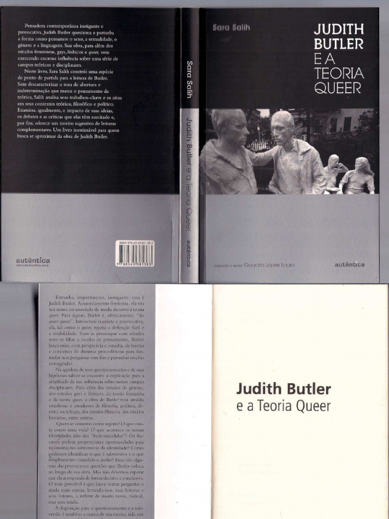 SALIH Judith Butler e a Teoria Queer Com | PDF