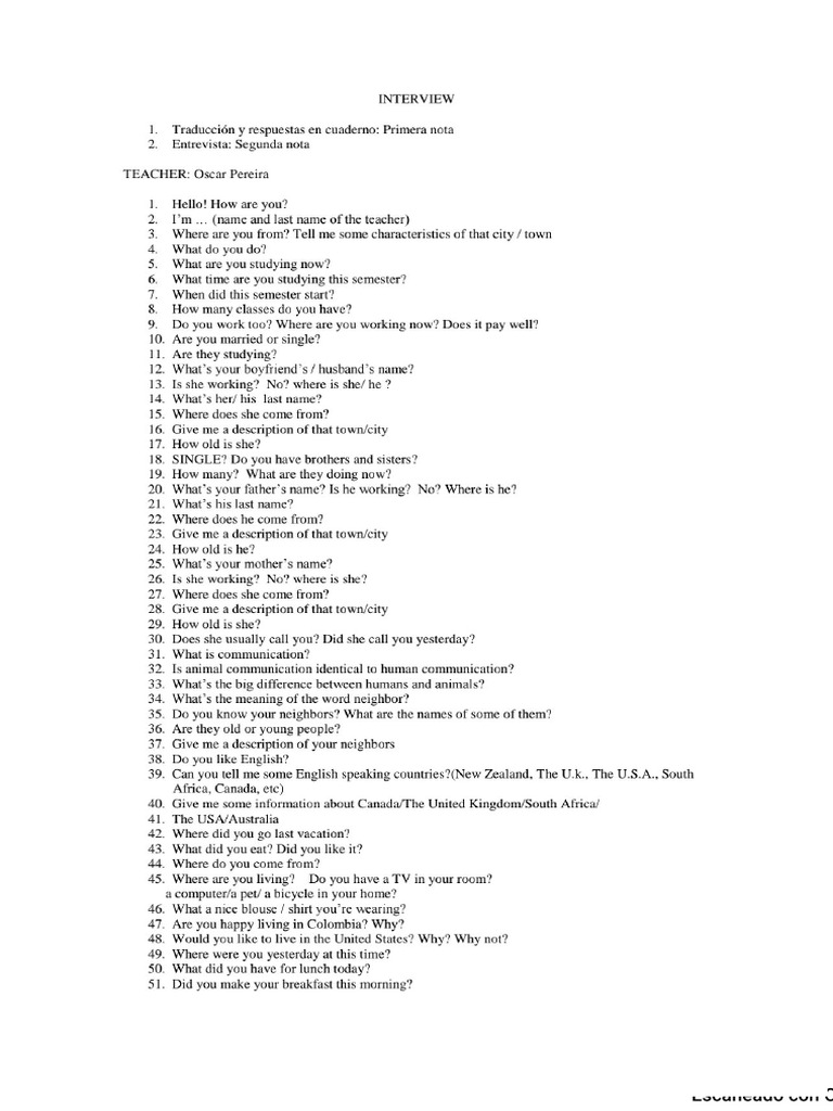 Entrevista | PDF