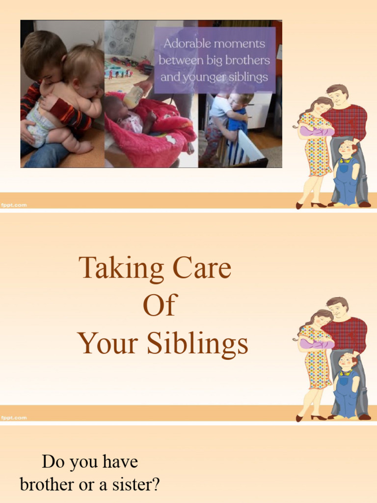 L. E Taking Care of Sick and Siblings in The Family | PDF | Hygiene ...